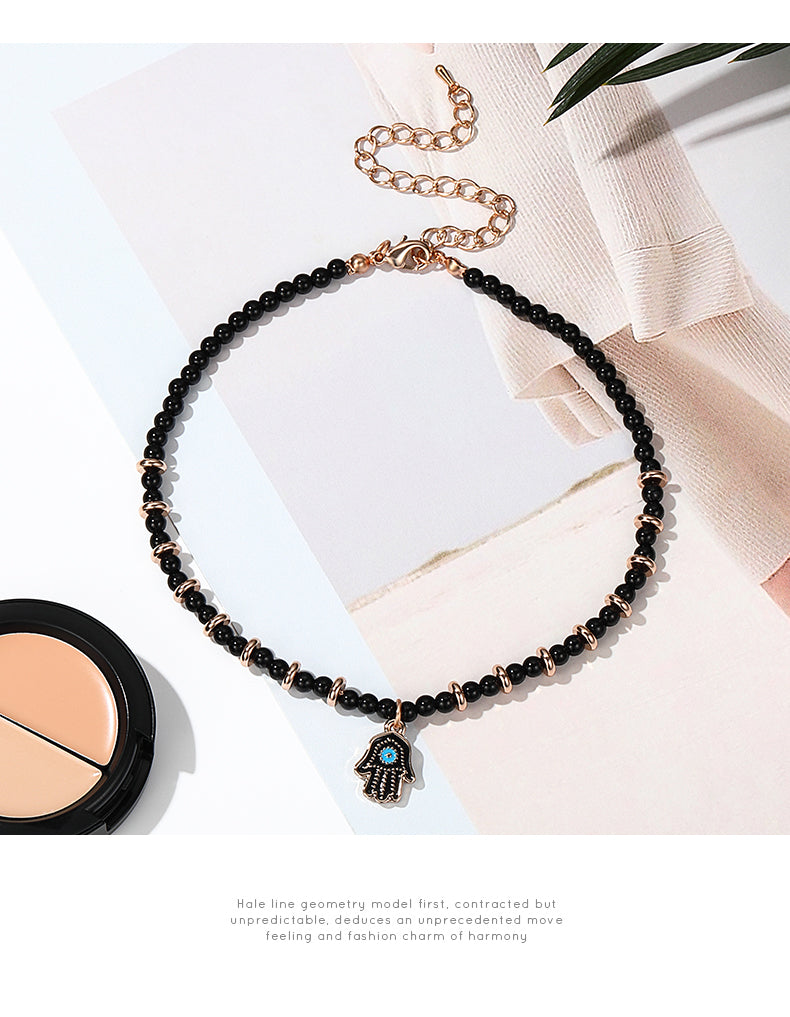 Unique Vintage Hand Necklace – Sassymyprom